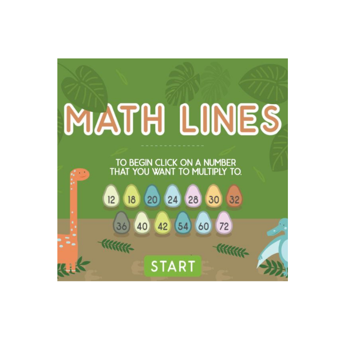 ABCya Math Lines Multiplication SciTech Institute
